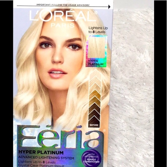 L'Oreal | Hair | Fria Hyper Platinum Hair Color New | Poshmark